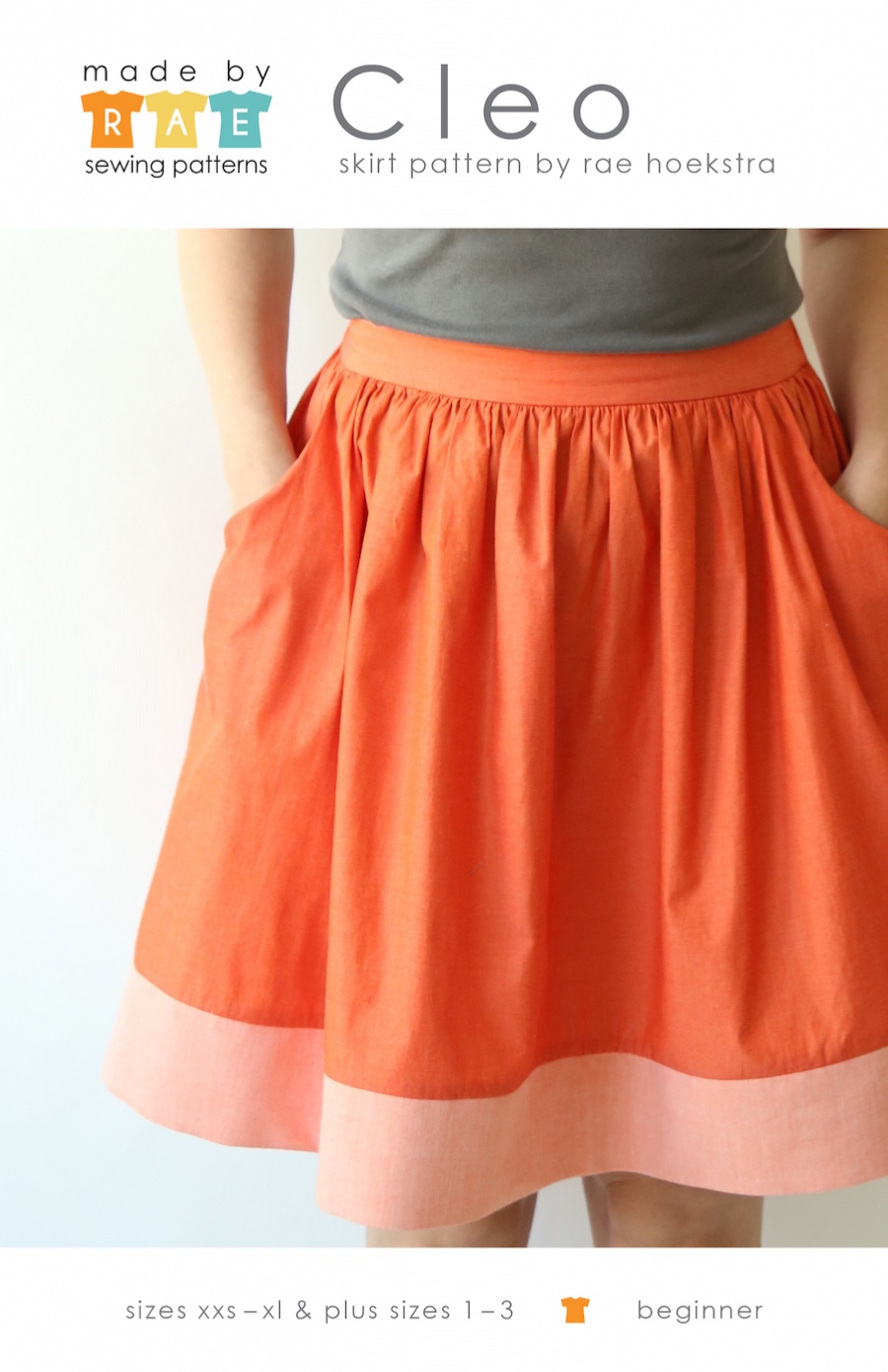 Cleo Skirt - Made By Rae Patterns - Wholesale by Hantex Ltd UK EU