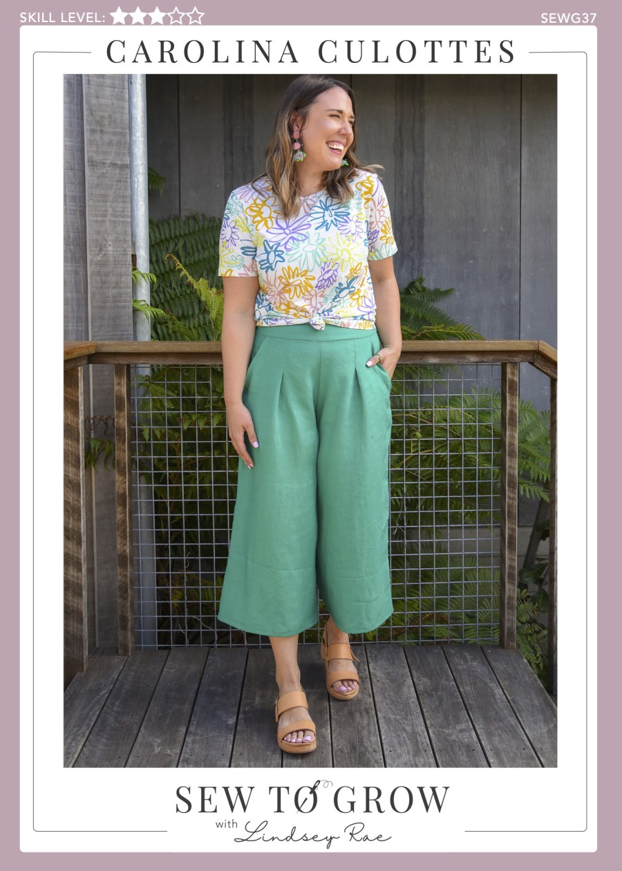 Carolina Culottes Pattern by Sew To Grow Patterns - Wholesale by Hantex ...